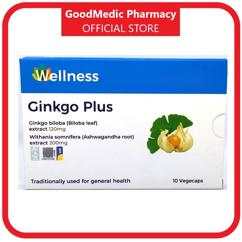 Wellness Ginkgo Plus (60s /2 X60s FOC 10s ) | Shopee Malaysia