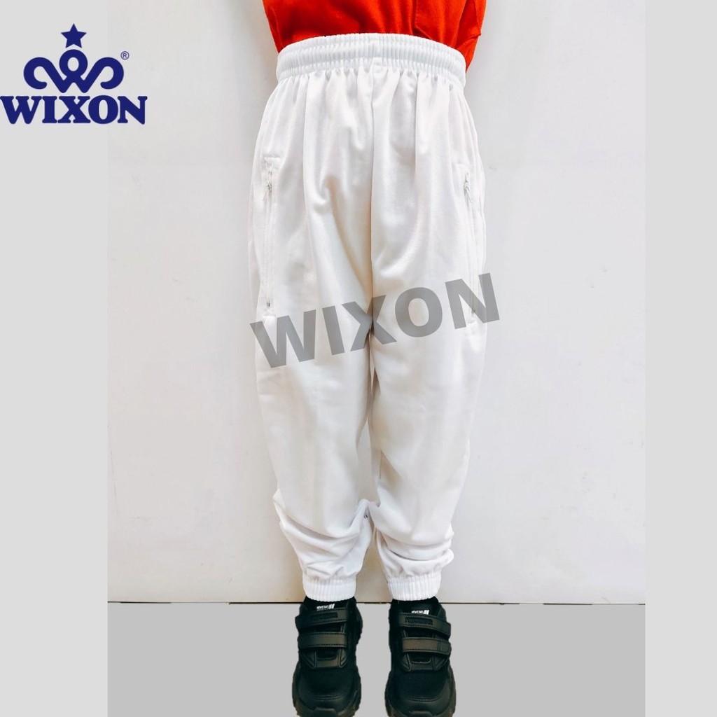 TRACKBOTTOM WHITE/PUTIH/白色运动裤 | Shopee Malaysia