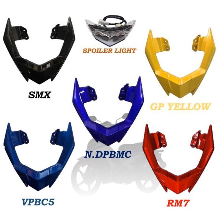 Spoiler LC135 / 135LC V4/V5/V6 SET spoiler bar with LED lamp LC135 ...