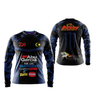 MCB 1ST PART Fishing Outfit | Baju Memancing | Fishing Jersey | Shopee ...