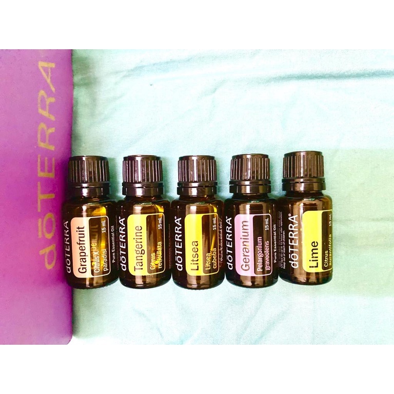 Certified Pure Tested Grade Essential Oil doTERRA 15ml bottle | Shopee ...