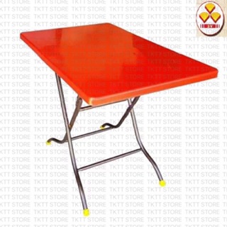 TKTT 2x3 Feet Plastic Foldable Table Portable Dining Table Study Table ...