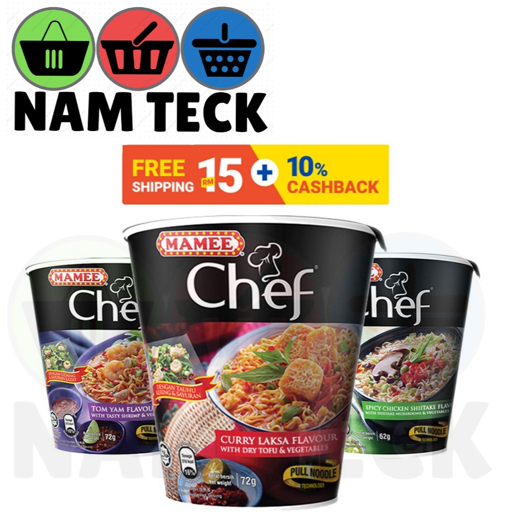 MAMEE CHEF CUP 62G-84G(POP) | Shopee Malaysia