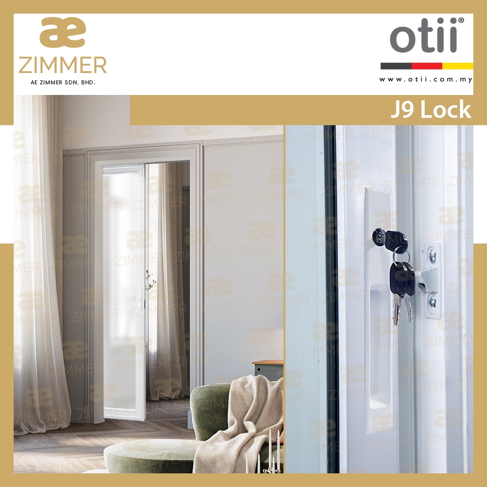 AE Zimmer Otii J9 Lock_NA (11706) / MB (11708) / Black (11707) / White ...