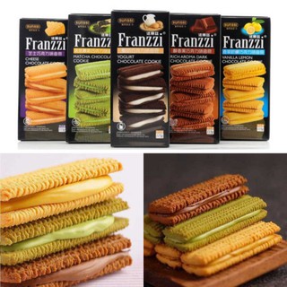 FRANZZI CHOCOLATE COOKIES 115g 法丽兹巧克力曲奇 抹茶 & 酸奶 & 芝士 & 黑巧克力 | Shopee ...