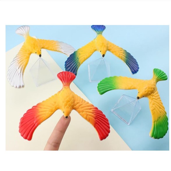 MAGIC Balance Bird Toys Spinning Bird Mainan Burung Boleh Imbang Mainan ...