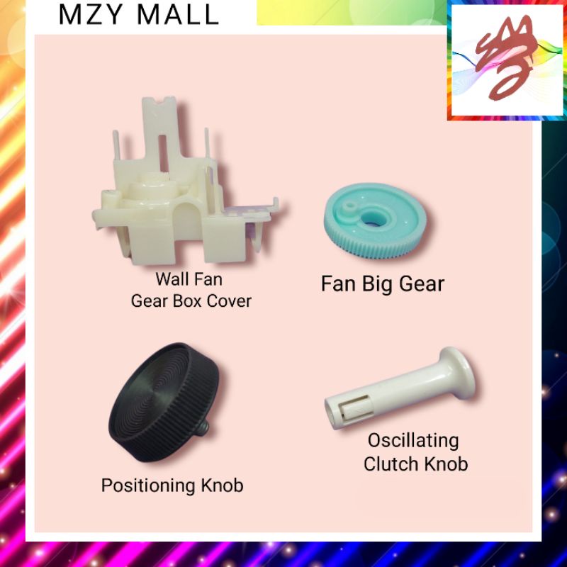 Spare Parts Fan Accessories for Panasonic or KDK Gear Box Cover/ Fan ...