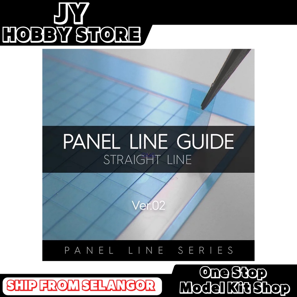 Tool Gunprimer Panel Line Guide Ver. 2 (Straight Line) 2.0mm-3.0mm ...