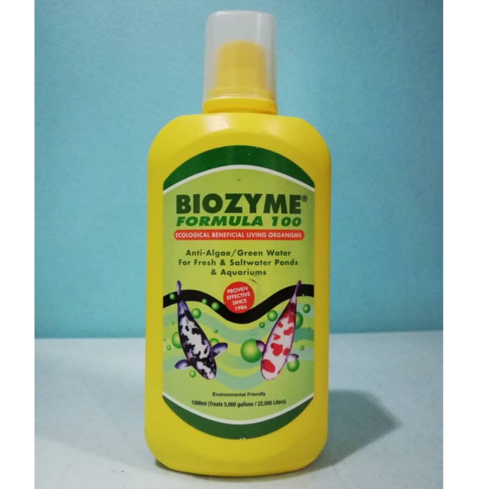 Biozyme Formula 100 Pond Aquarium Fish Ecological Beneficial Living ...