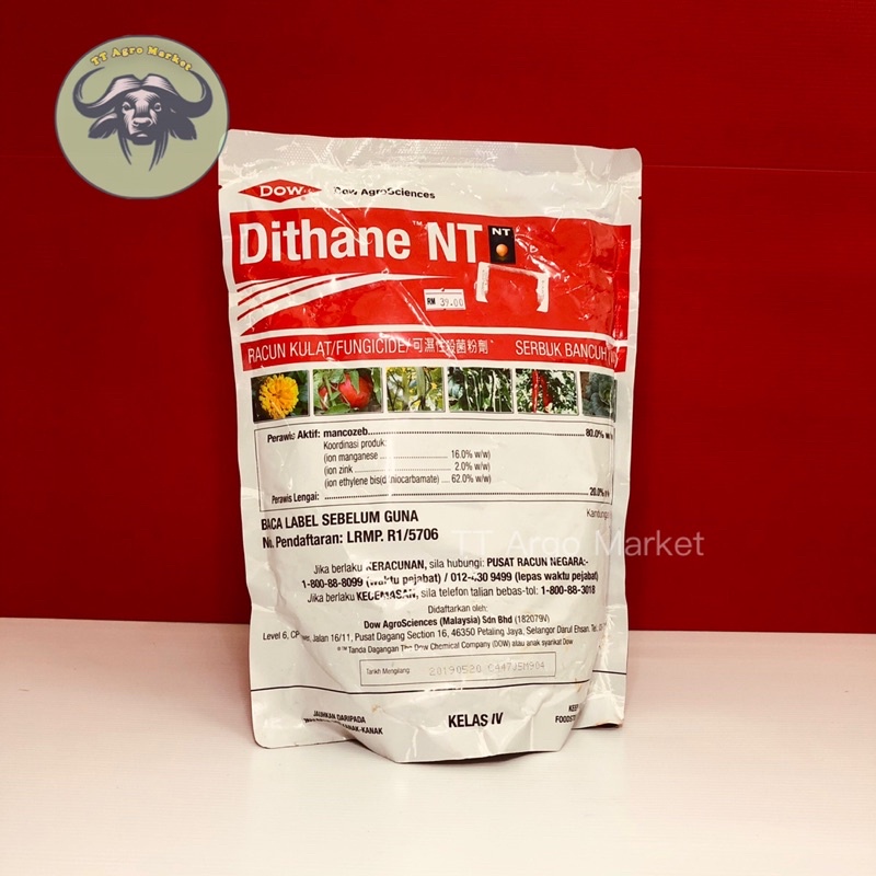 Dithane NT Mancozeb 80% 1kg Racun Kulat/ Fungicide/ 除菌粉剂 | Shopee Malaysia