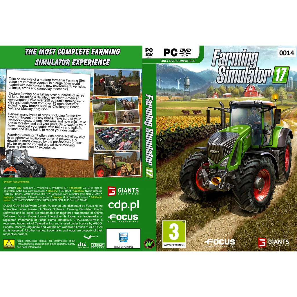(PC) Farming Simulator 17 Plantinum Edition | Shopee Malaysia