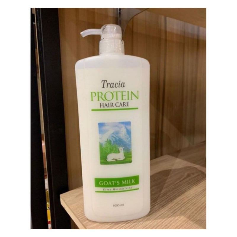 Tracia Protein Hair Care (Goats Milk) Shampoo 1000ml | Shopee Malaysia