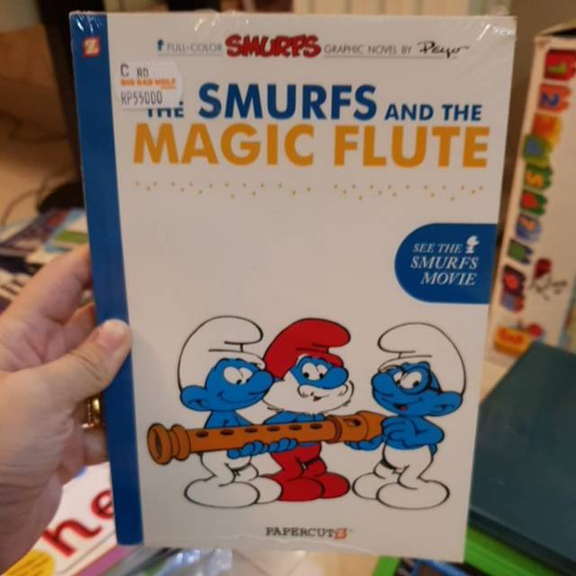 The smurfs and the magic flute comic | Shopee Malaysia