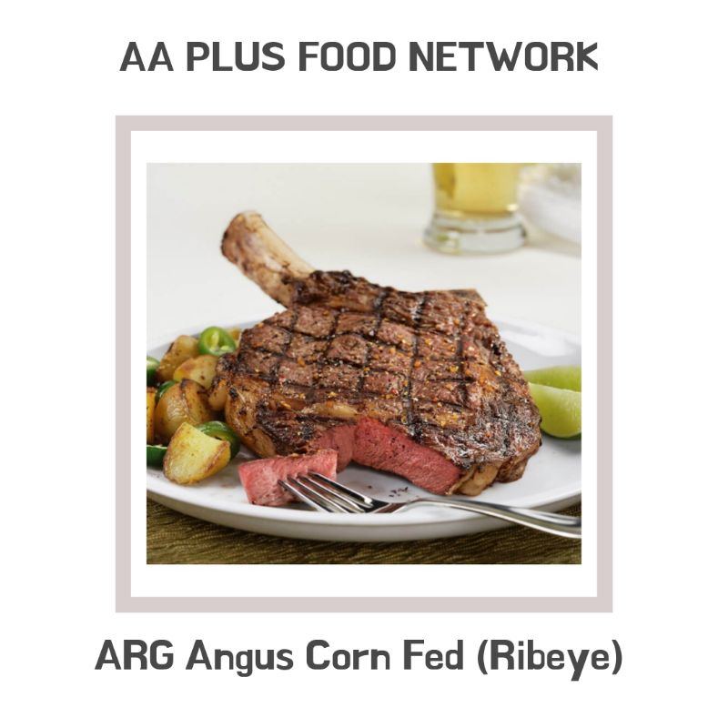 AA Plus [Halal] Argentina Angus Beef Ribeye Corn Fed **300gm ...
