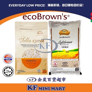 5KG ECOBROWN’S SELLA CREAM PREMIUM BASMATHI RICE ECOBROWN'S SOFTBROWN ...
