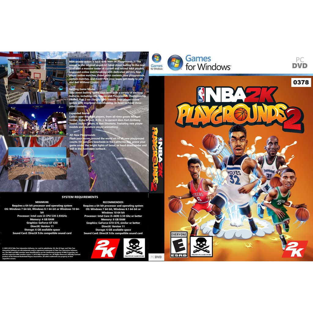 (PC) NBA 2K Playgrounds 2 (All Star Update Added) | Shopee Malaysia