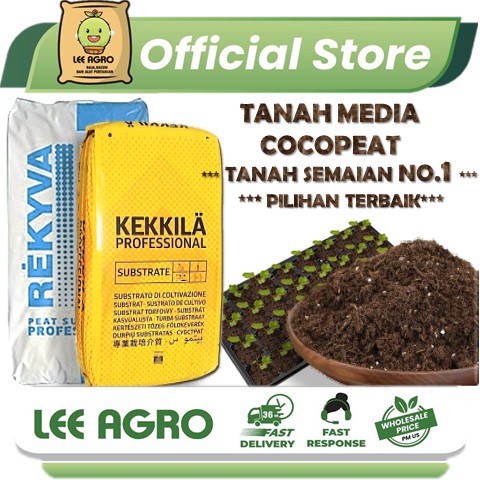 1KG PEATMOSS HOLLAND/TANAH SEMAIAN/SEEDLING SOIL/PEAT MOSS ORGANIK ...
