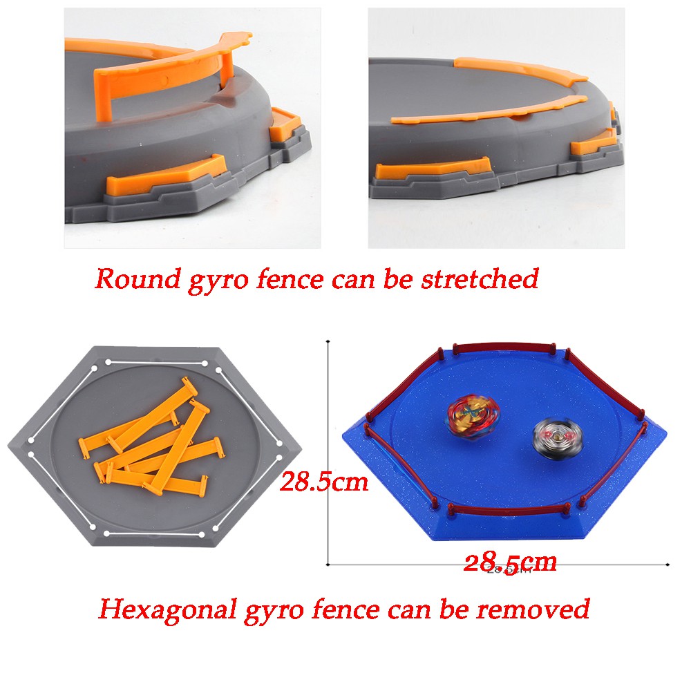 Beyblade Burst Storm Gyro Beystadium Combat Arena Battle Plate Stadium ...