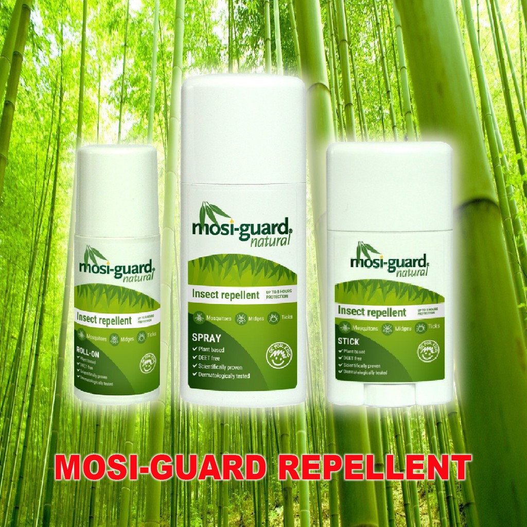 Mosi-Guard Repellent Spray 75ML/Roll-ON 50ML/ Stick 40ML | Shopee Malaysia