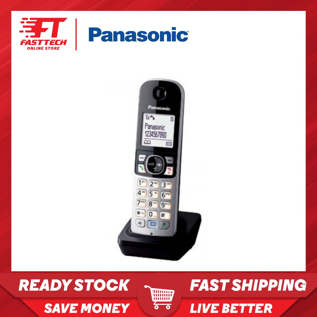 Panasonic KX-TGA681MLB Additional Handset for KX-TG681, KX-TG6821 and ...