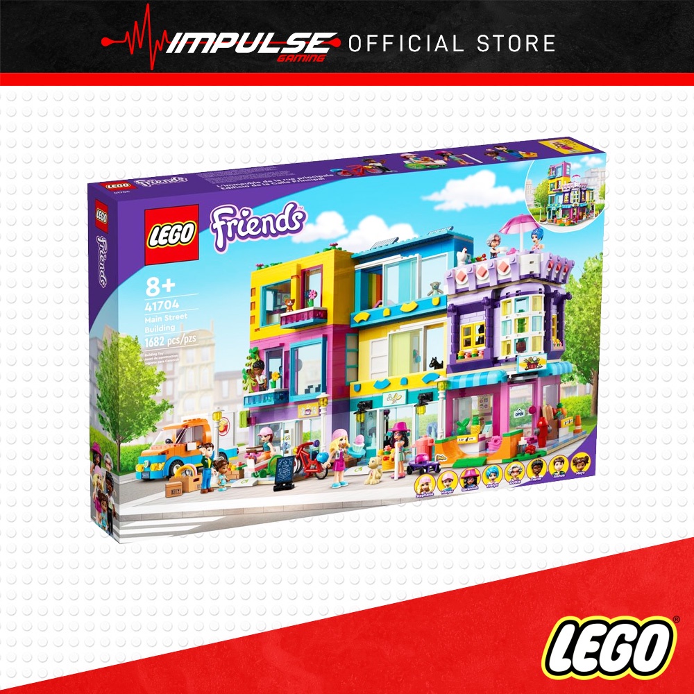 LEGO 41704 Friends - Main Street Building | Shopee Malaysia