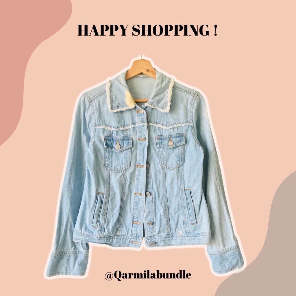 DENIM JACKET FOR WOMEN | Shopee Malaysia