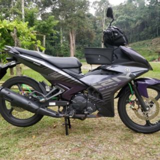 YAMAHA Y15ZR YSUKU Y15 V1 V2 BODY COVER SET PURPLE GREY 1ST MODEL WITH ...