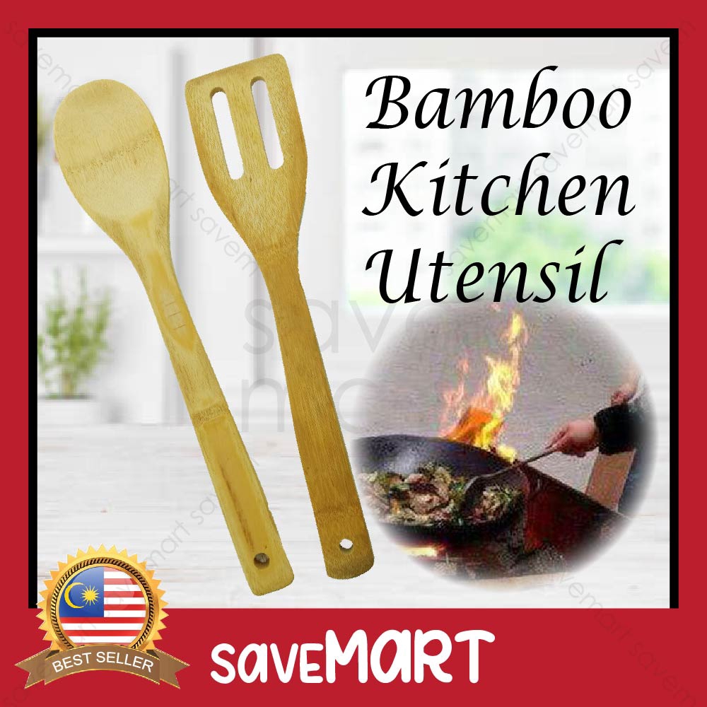 Sudip Senduk Kayu Buluh Bamboo Ladle Kitchen Tool Bamboo Spatula ...