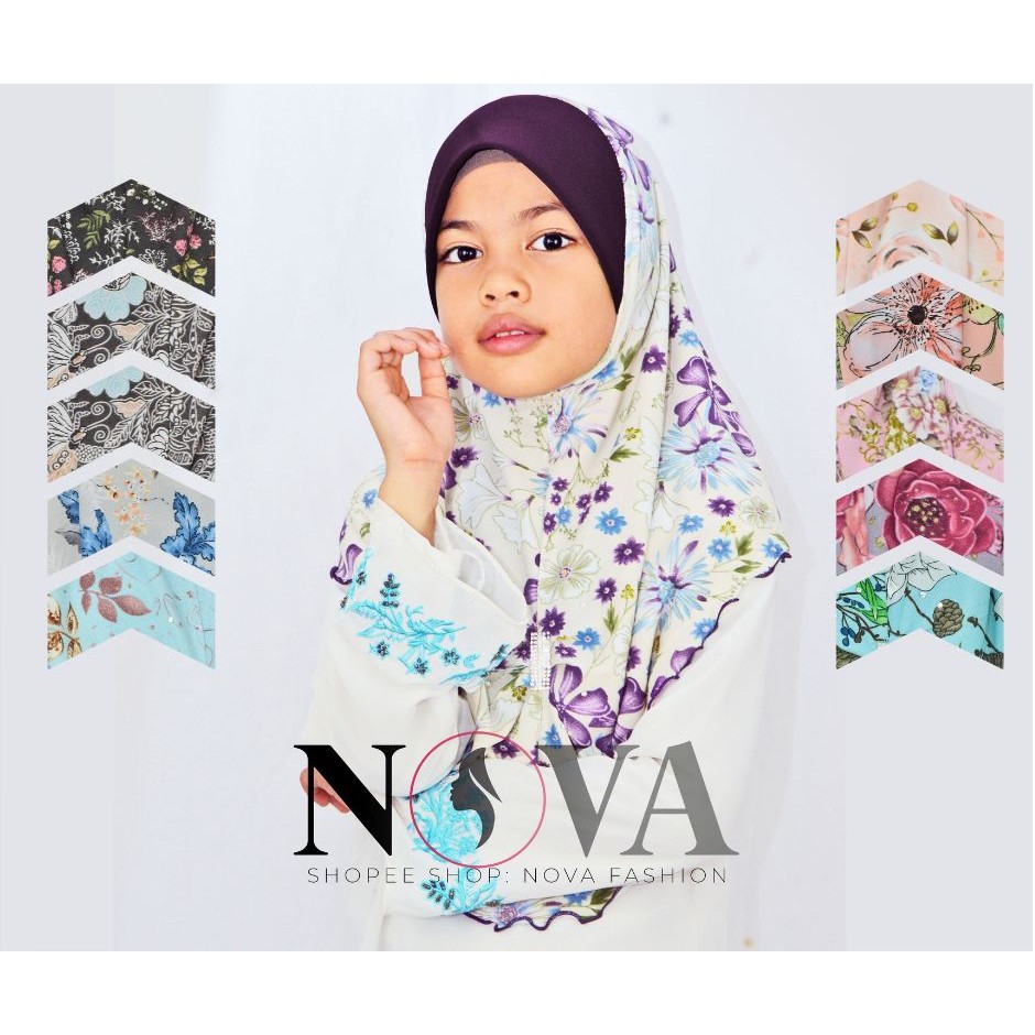 TUDUNG SARUNG CORAK BERMANIK (BUDAK) | Shopee Malaysia