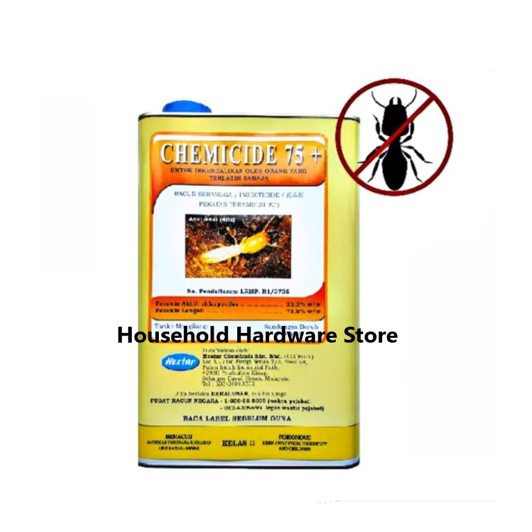 Hextar Chemicide 75+ Termite Killer Liquid Base | Shopee Malaysia