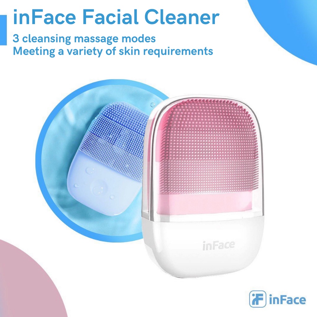 nFace Sonic Facial Small Cleansing Instrument Deep Cleanser Sonic ...