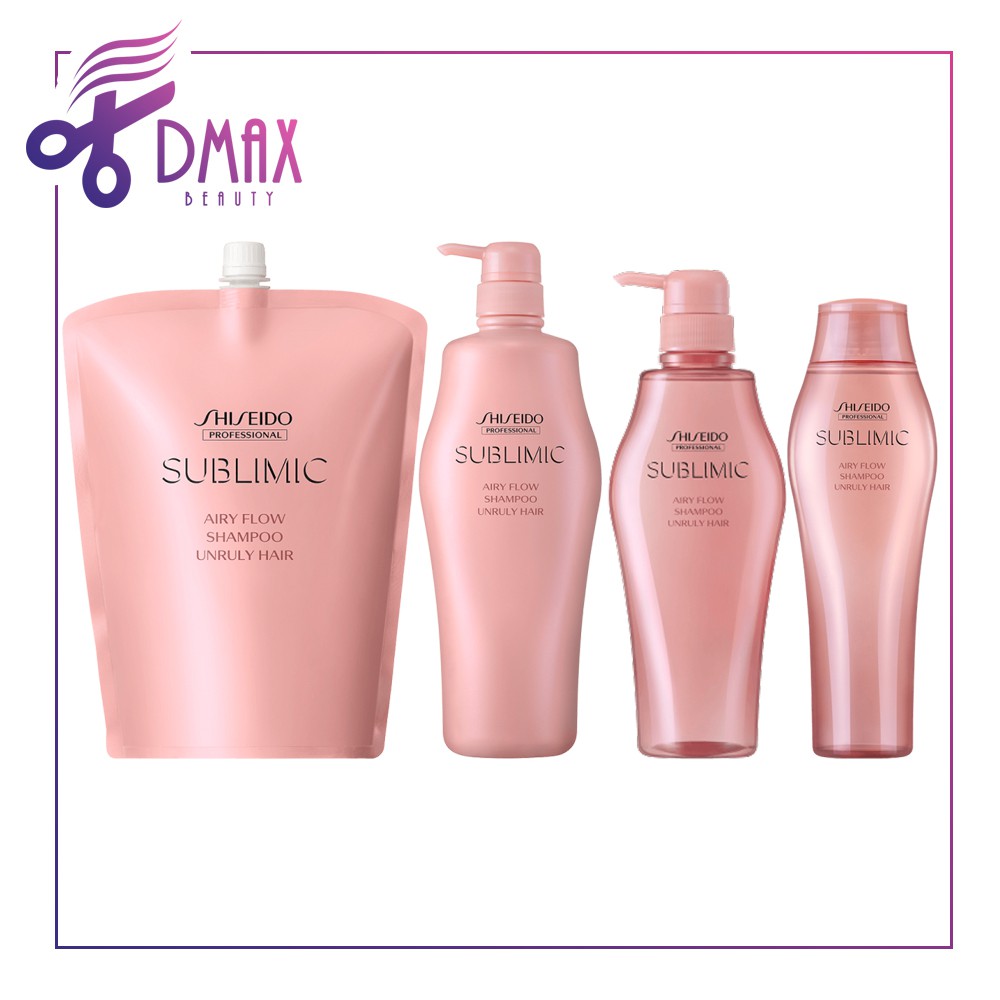 SHISEIDO SUBLIMIC AIRY FLOW SHAMPOO (UNRULY HAIR) - 250ml/500ml/1000ml/1800ml | Shopee Malaysia