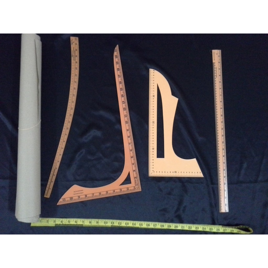 Pembaris tukang jahit Ruler 5pc | Shopee Malaysia