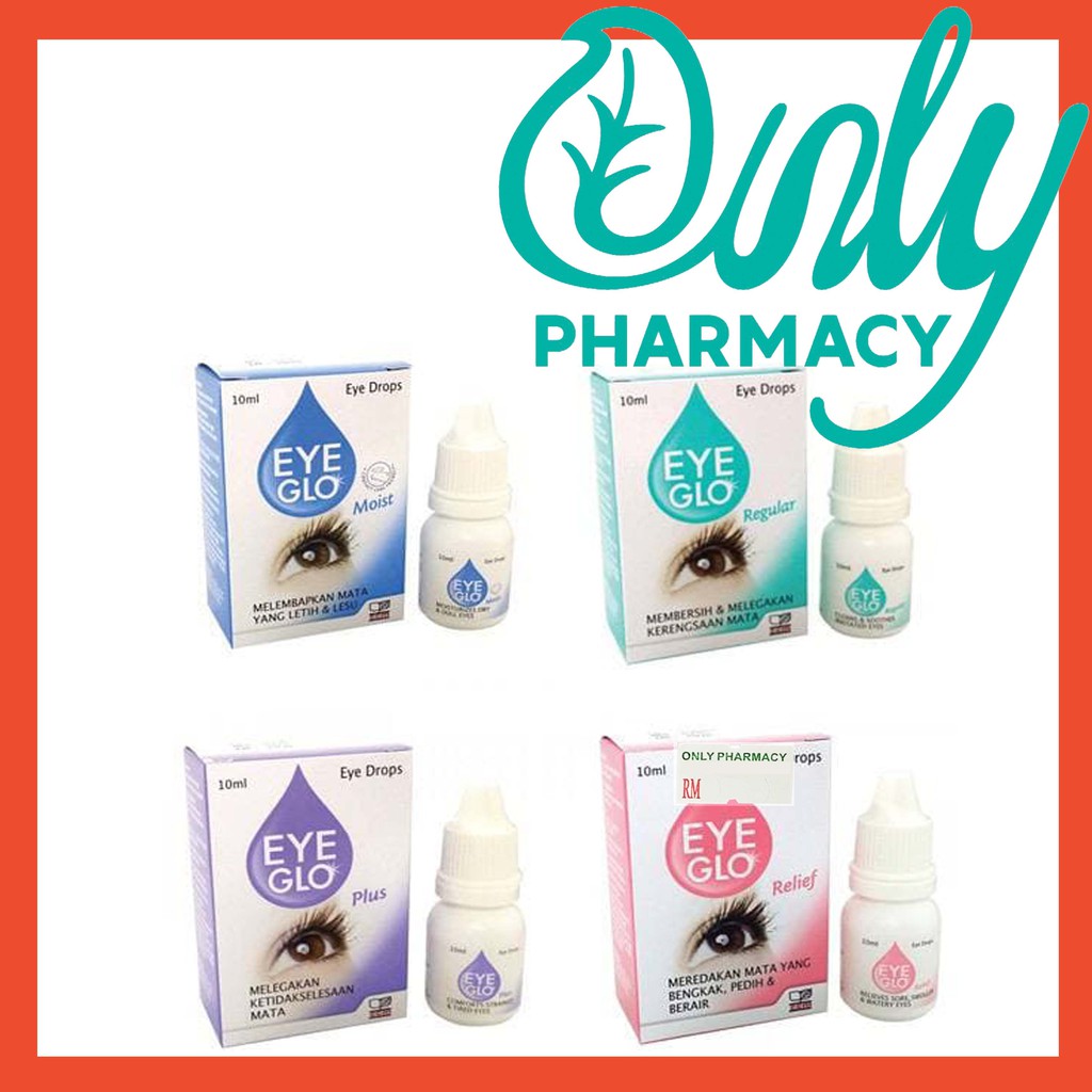 Eye Glo 10ml (Regular / Moist / Plus / Relief) | Shopee Malaysia