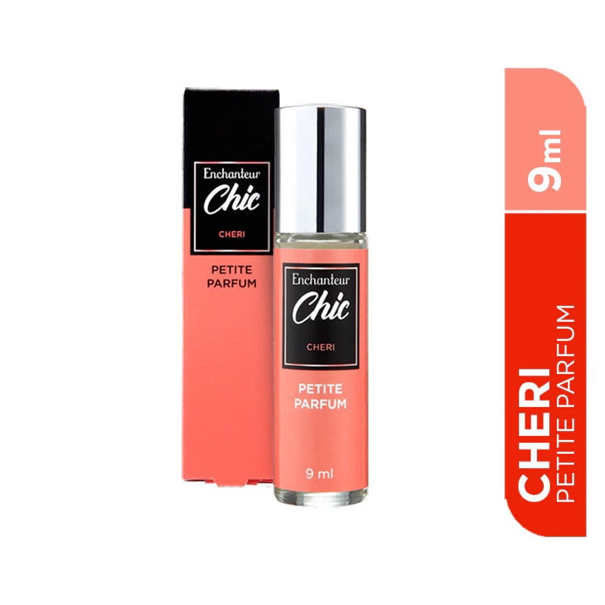 ENCHANTEUR Chic Petite Parfum Cheri 9ML(W) | Shopee Malaysia