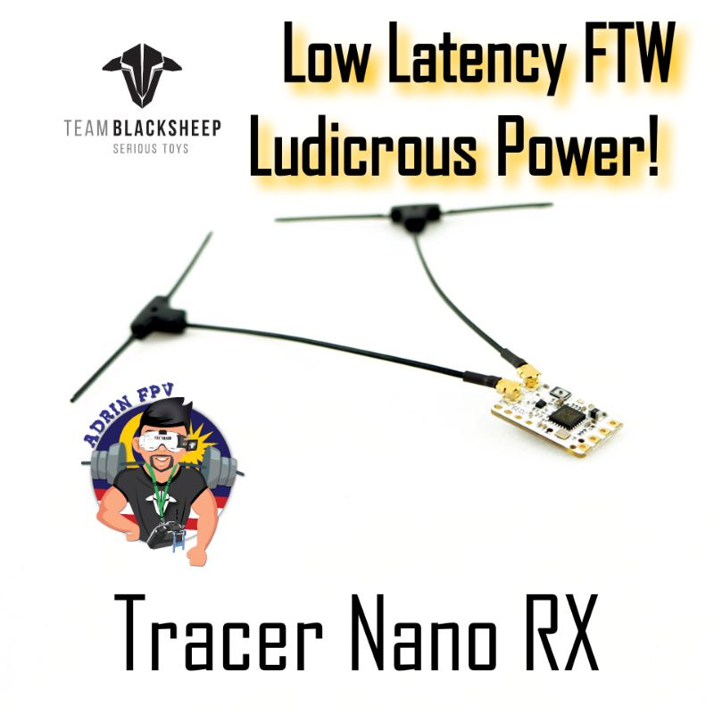 TBS TRACER NANO RX 2.4ghz for fpv drone racing and freestyle | Shopee ...