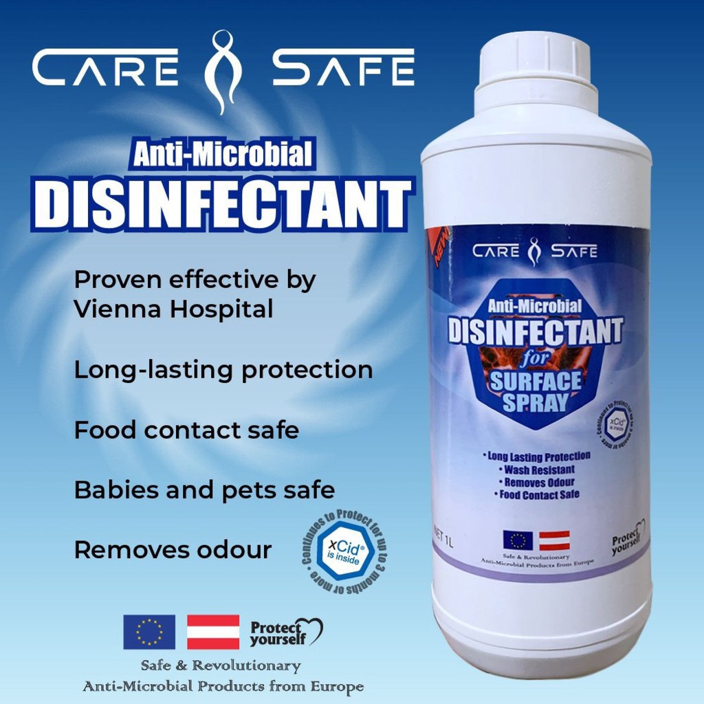 Care and Safe Disinfectant for Surface Spray 1L | Shopee Malaysia