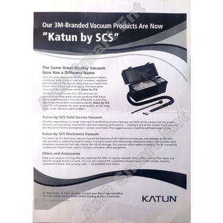 Electronic Vacuum Cleaner Katun by SCS USA (formerly 3M) Original for ...