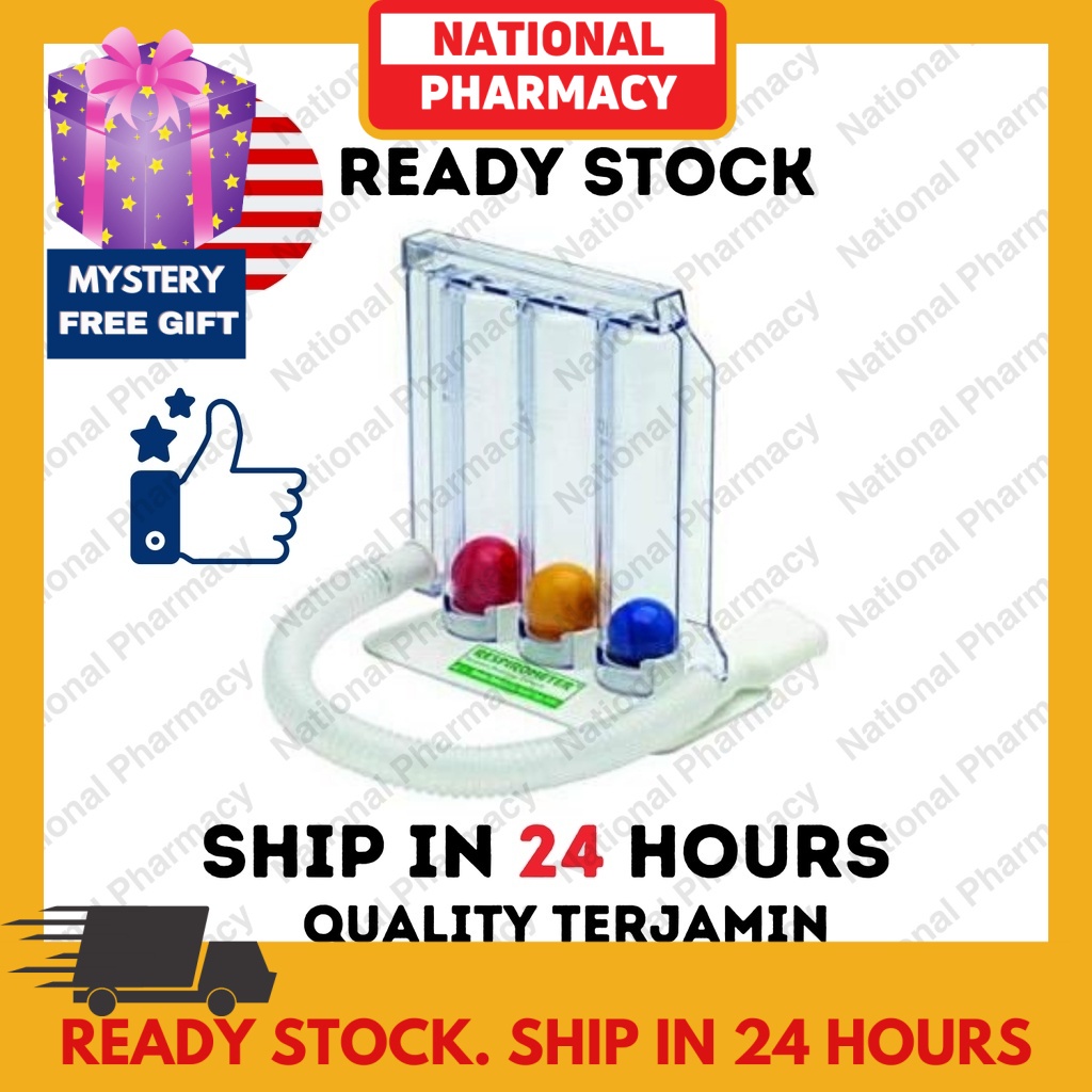 (Ready stock) TRIBALL EXERCISE INCENTIVE SPIROMETRY RECOVER LUNG ...