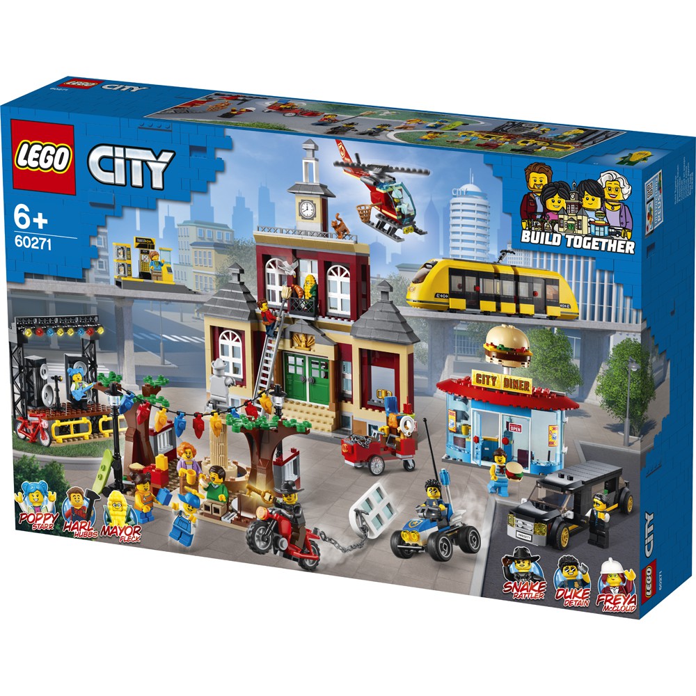 LEGO City Town 60271 - Main Square | Shopee Malaysia