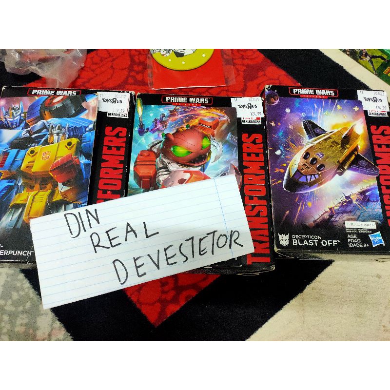 Transformers set (counter-punch,Repungus & blast off) | Shopee Malaysia