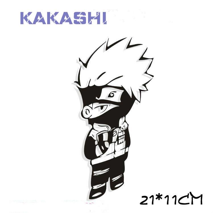 Hatake Kakashi Naruto Car Sticker Auto Decals Window Sticker Motorcycle ...