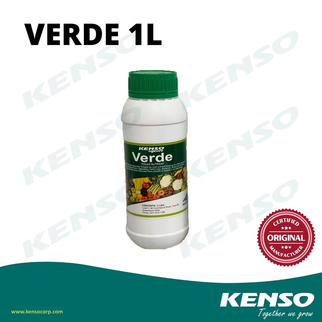 KENSO VERDE LIQUID FERTILIZER NPK 11-8-6 + TE (1L) | Shopee Malaysia
