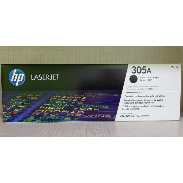 Original Toner HP 410 / CE410A / 410A / 305A Black. Limited Time Offer ...