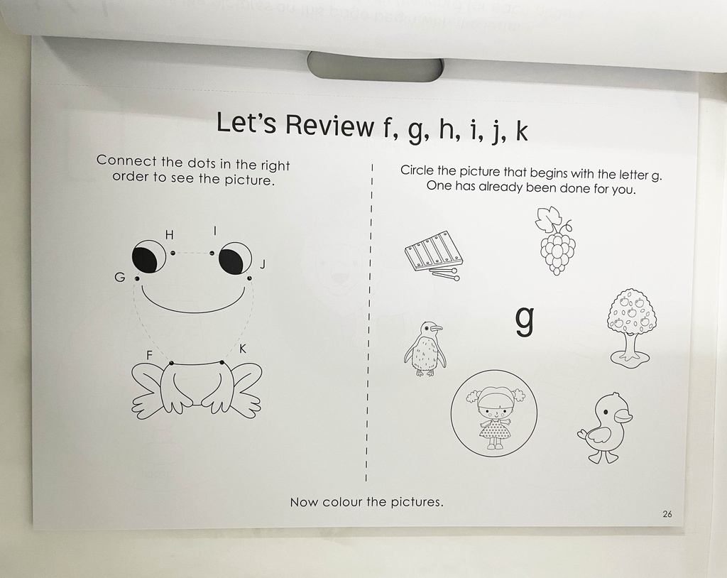 Little Genius Preschool Giant Book For Kids Fun Pad Educational ...