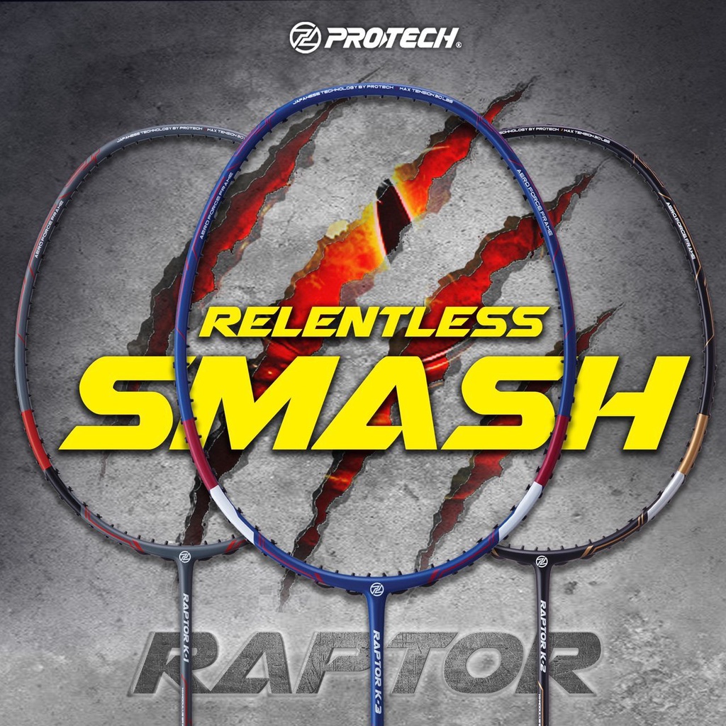 Protech (3U) Raptor series (No string) original Badminton racket (1pcs ...