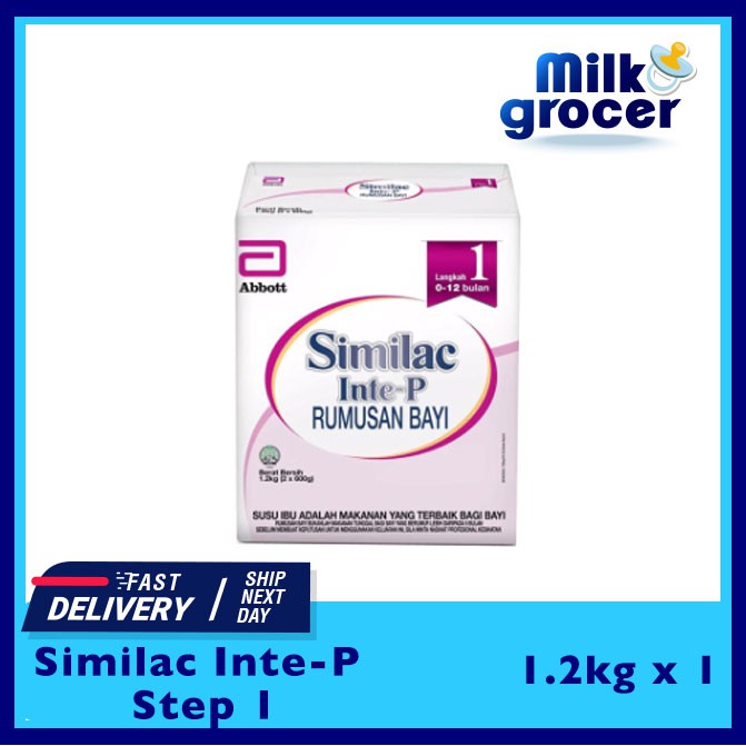 Similac Inte-P Step 1 1.2kg x 1 (9/2022) | Shopee Malaysia