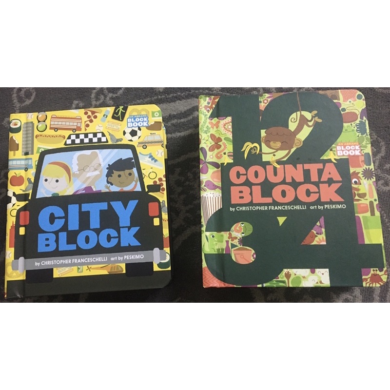 NEW - Cityblock and Countablock (An Abrams Block Book) | Shopee Malaysia
