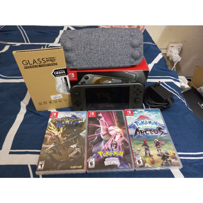 Nintendo Switch Lite Limited Edition Pokemon palkia and dialgia with ...