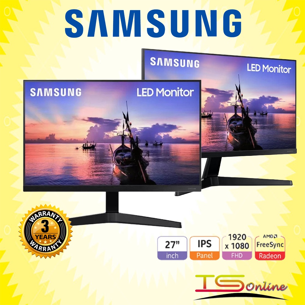 Samsung LF27T350FHEXXM 27" Inch IPS FHD 75Hz FreeSync Flicker Free ...